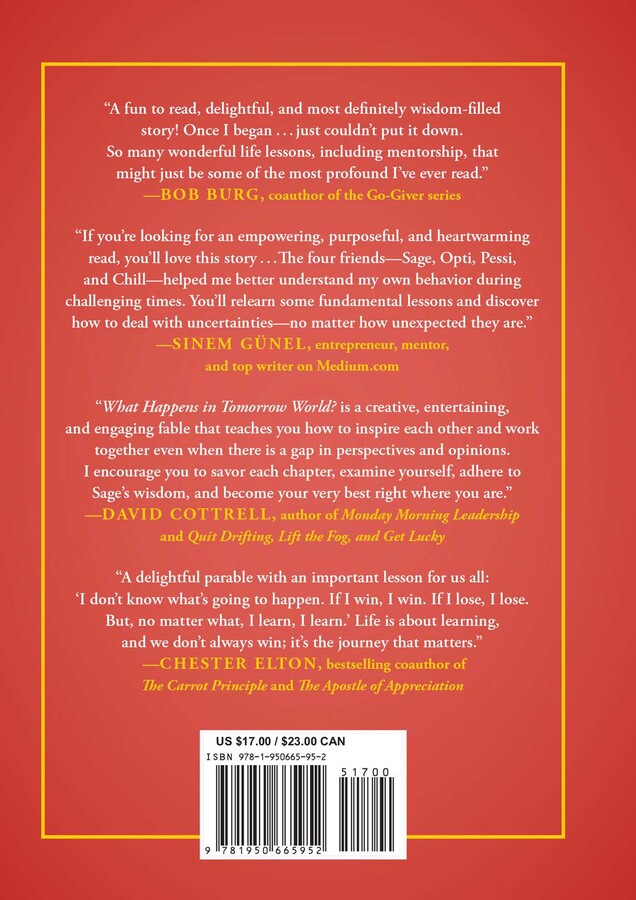 What Happens in Tomorrow World? | Book by Jordan Gross, Jon Gordon ...