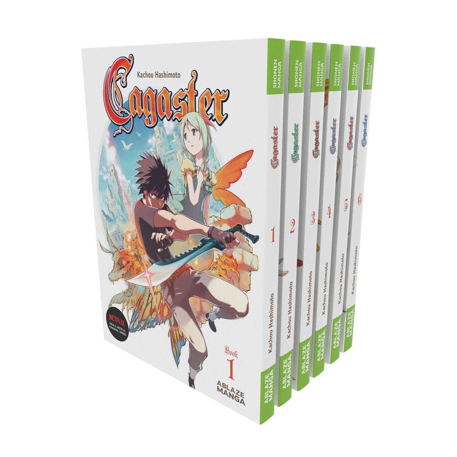 CAGASTER VOLS 1-6 COLLECTED SET | Book by Kashou Hashimoto | Official ...