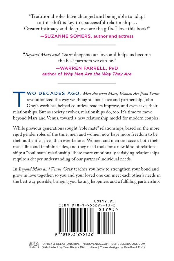 Beyond Mars and Venus | Book by John Gray | Official Publisher Page ...