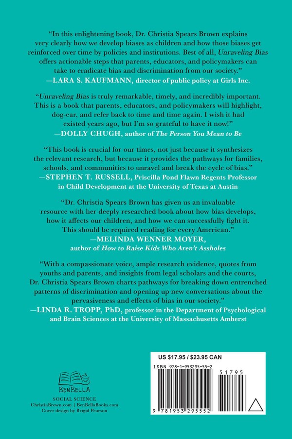 Unraveling Bias | Book by Christia Spears Brown | Official Publisher ...