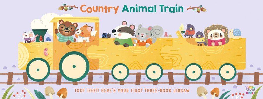 Animal Train - Country | Book by Little Genius Books | Official ...
