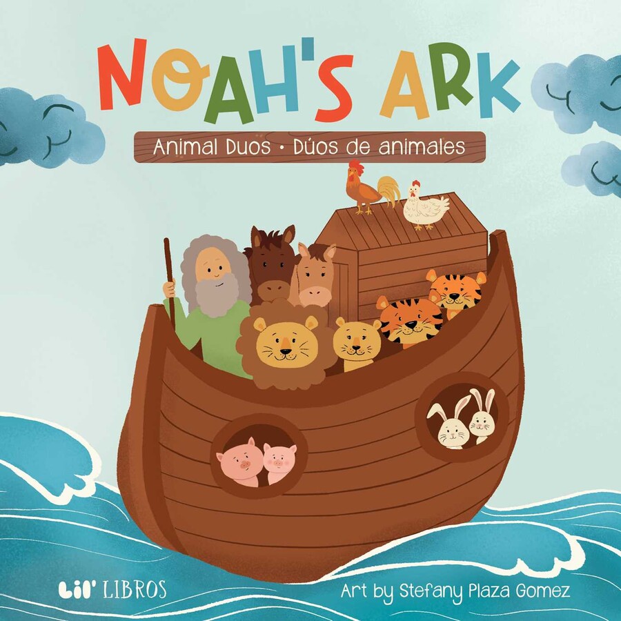 Noah's Ark: Animal Duos / Dúos de animales (Bilingual: English/Spanish ...