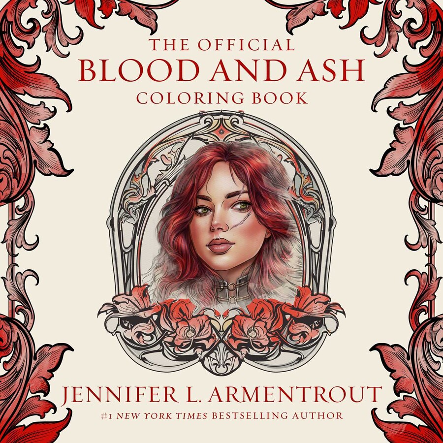 The Official Blood and Ash Coloring Book | Book by Jennifer L ...