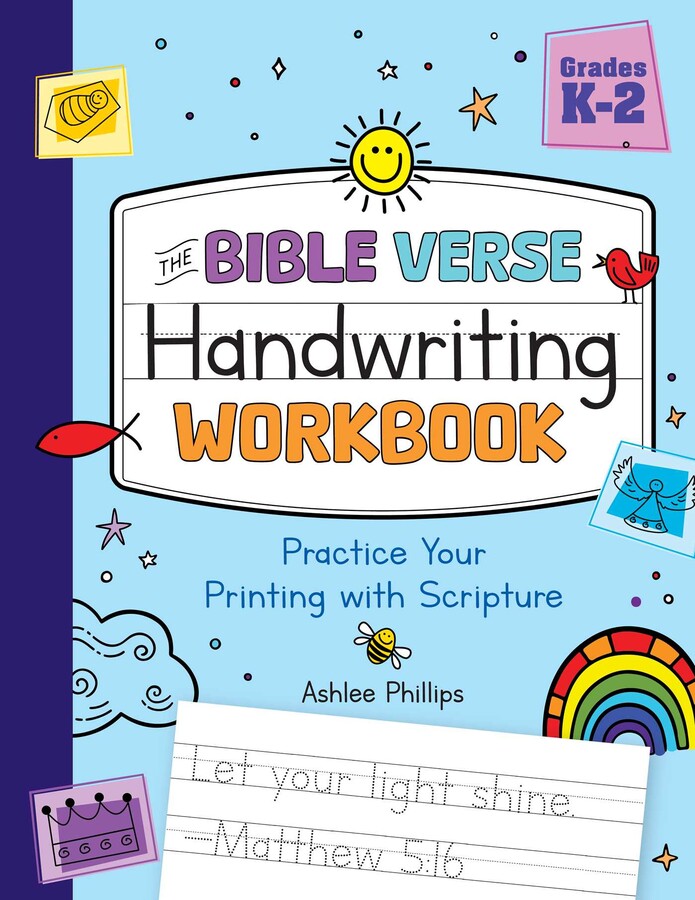 The Bible Verse Handwriting Workbook | Book by Ashlee Phillips ...