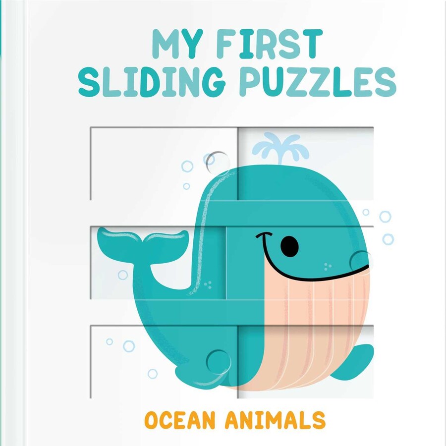 My First Sliding Puzzles - Ocean Animals | Book by Little Genius Books ...
