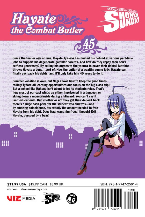 Hayate the Combat Butler, Vol. 45 | Book by Kenjiro Hata | Official Publisher Page | Simon ...