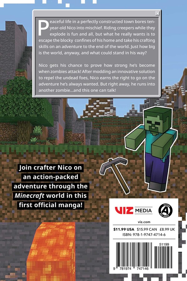 Minecraft: The Manga, Vol. 1 | Book by Kazuyoshi Seto | Official ...