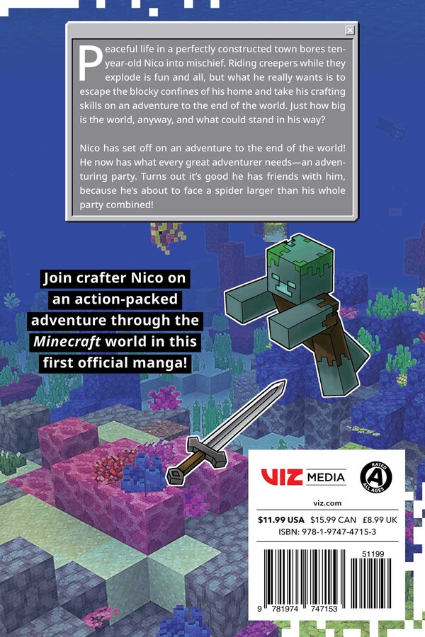 Minecraft: The Manga, Vol. 2 | Book by Kazuyoshi Seto | Official ...