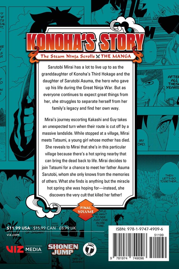Naruto: Konoha's Story—The Steam Ninja Scrolls: The Manga, Vol. 2 ...