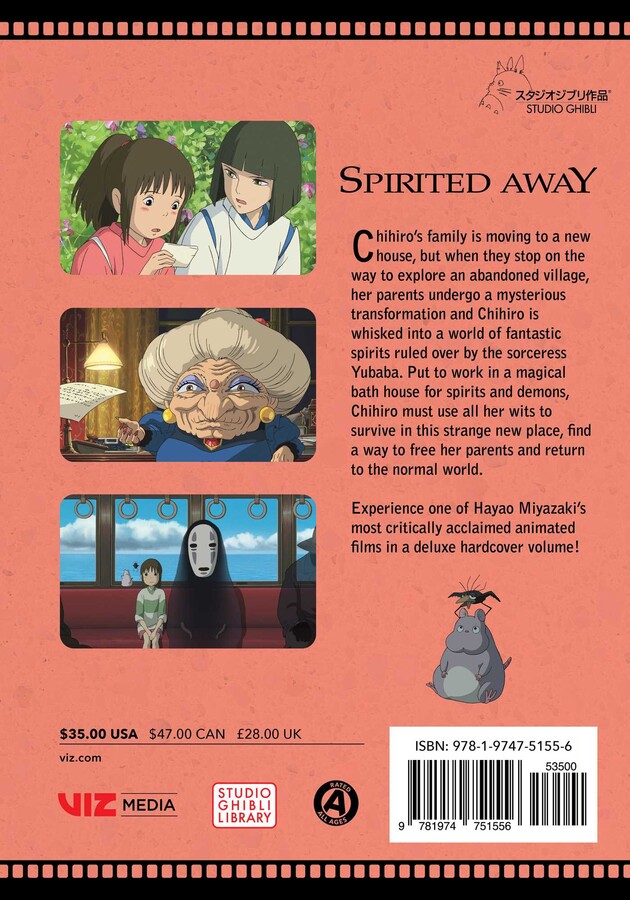 Spirited Away Film Comic: All-in-One Edition | Book by Hayao Miyazaki ...
