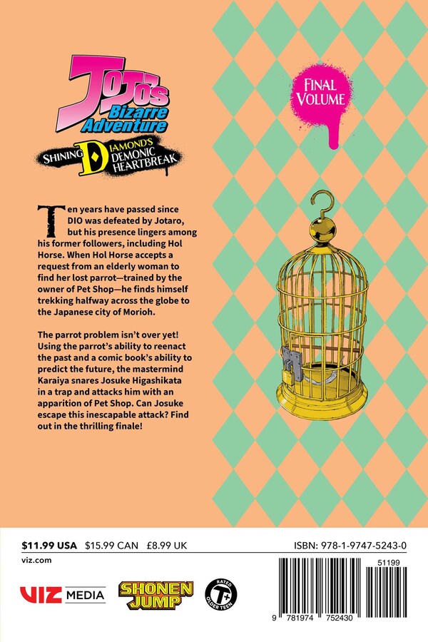 JoJo's Bizarre Adventure: Shining Diamond's Demonic Heartbreak, Vol. 3 ...