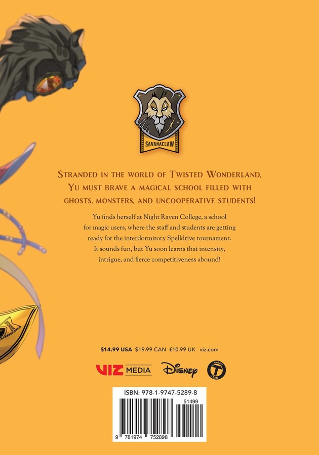 Disney Twisted-Wonderland: The Manga – Book of Savanaclaw, Vol. 1 ...