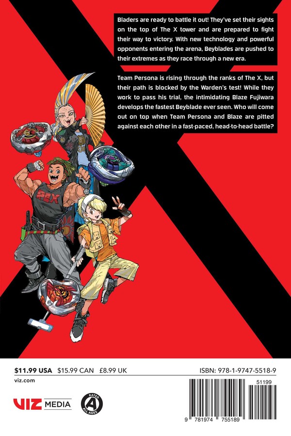 Beyblade X, Vol. 3 | Book by Homura Kawamoto, Hikaru Muno, Posuka ...