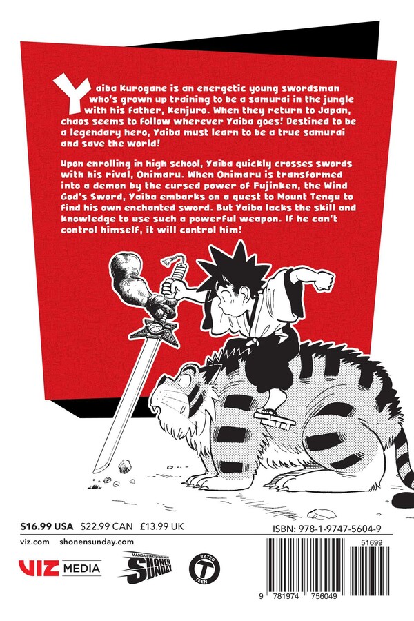 Yaiba: Samurai Legend, Vol. 1 | Book by Gosho Aoyama | Official ...