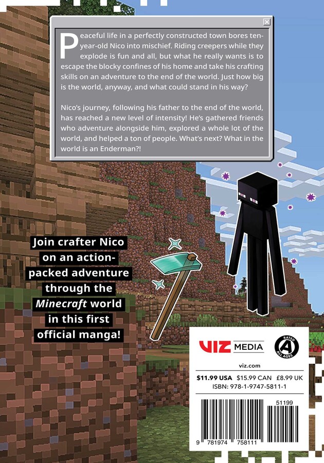 Minecraft: The Manga, Vol. 4 | Book by Kazuyoshi Seto | Official ...