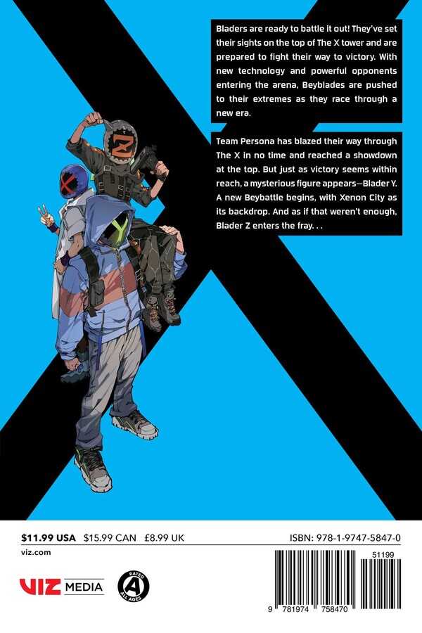 Beyblade X, Vol. 4 | Book by Homura Kawamoto, Hikaru Muno, Posuka ...