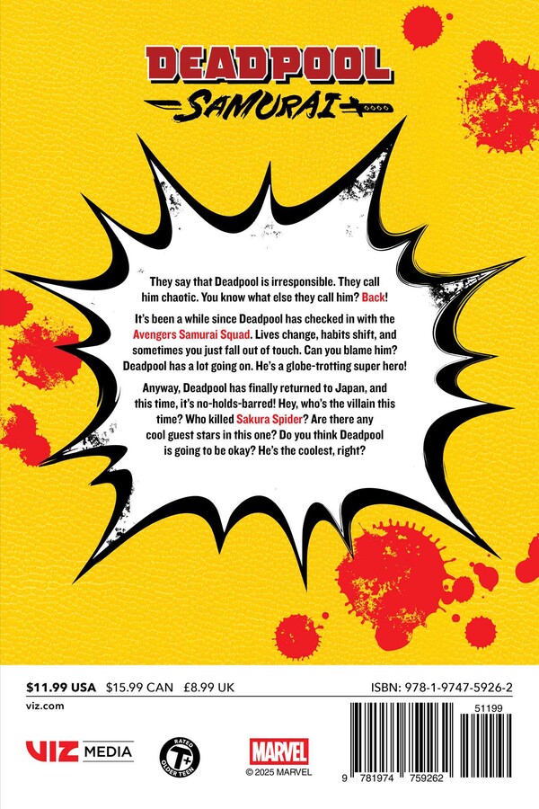 Deadpool: Samurai, Vol. 3 | Book by Sanshiro Kasama, Hikaru Uesugi ...