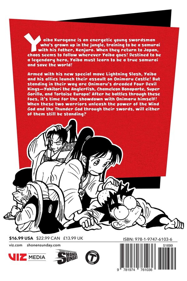 Yaiba: Samurai Legend, Vol. 3 | Book by Gosho Aoyama | Official ...
