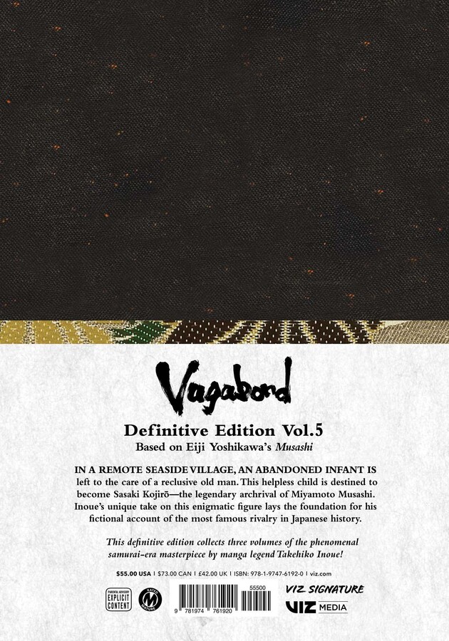 Vagabond Definitive Edition, Vol. 5 | Book by Takehiko Inoue | Official ...