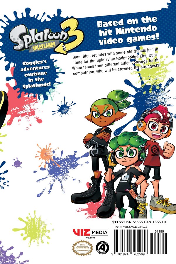 Splatoon 3: Splatlands, Vol. 6 | Book by Sankichi Hinodeya | Official ...