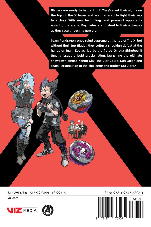 Beyblade X, Vol. 6 | Book by Homura Kawamoto, Hikaru Muno, Posuka ...
