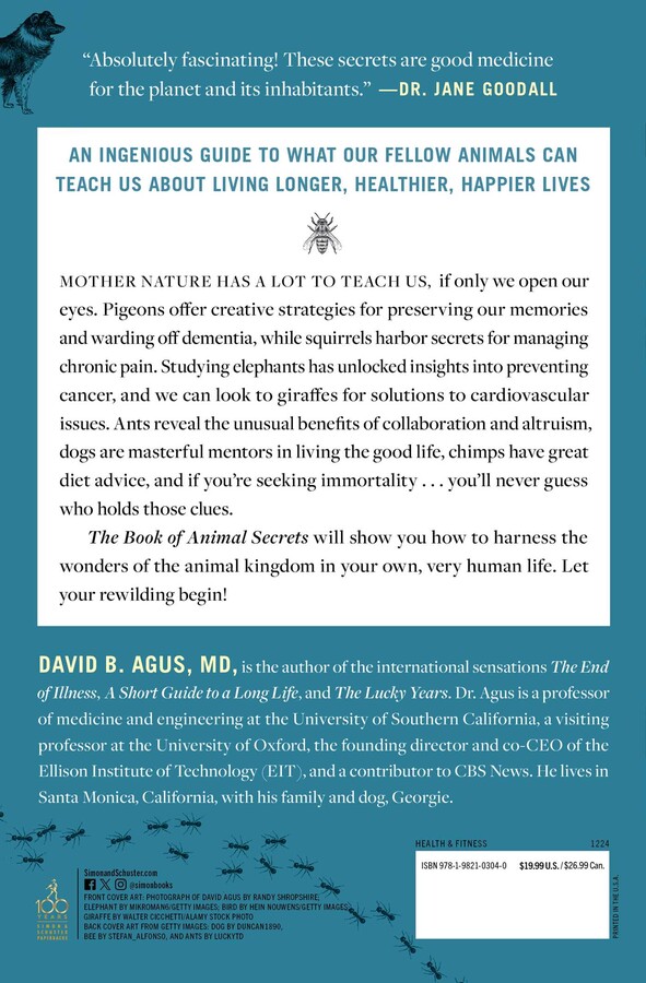 The Book of Animal Secrets | Book by David B. Agus | Official Publisher ...