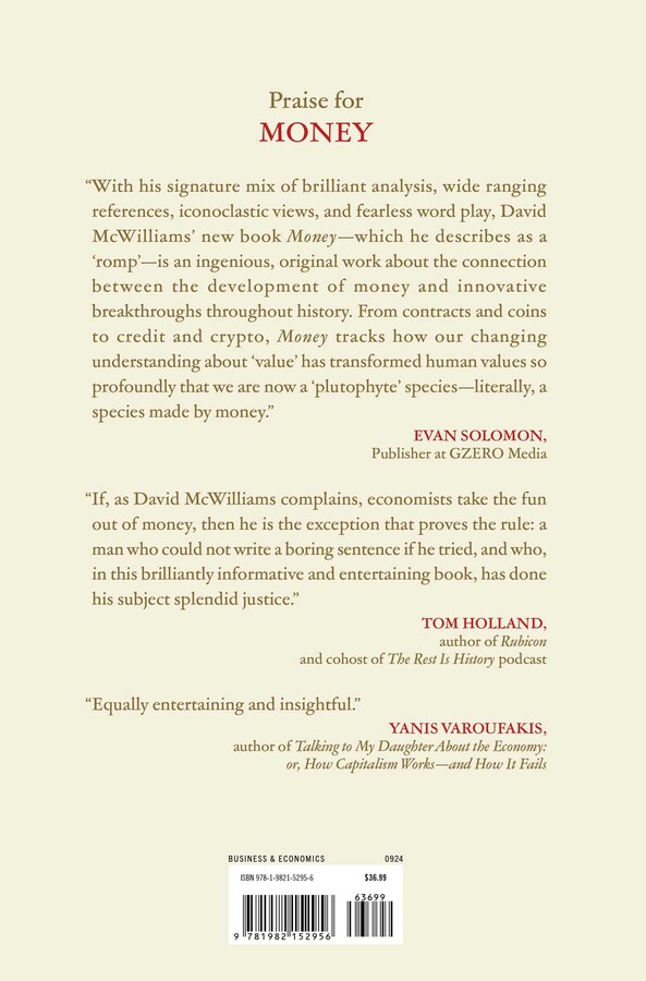 Money | Book by David McWilliams | Official Publisher Page | Simon ...