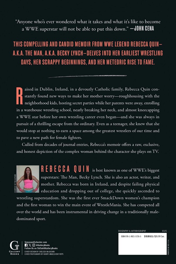 Becky Lynch: The Man | Book by Rebecca Quin | Official Publisher Page ...