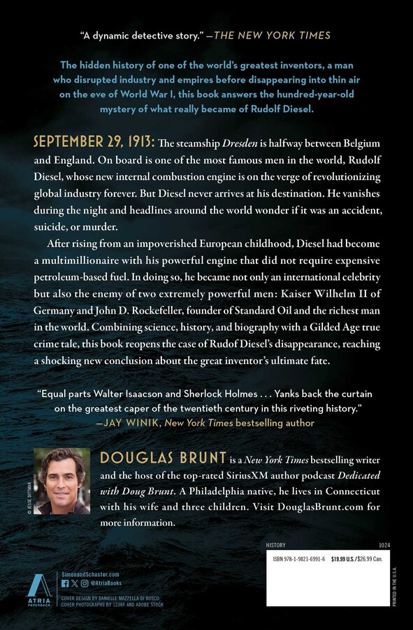 The Mysterious Case of Rudolf Diesel | Book by Douglas Brunt | Official ...