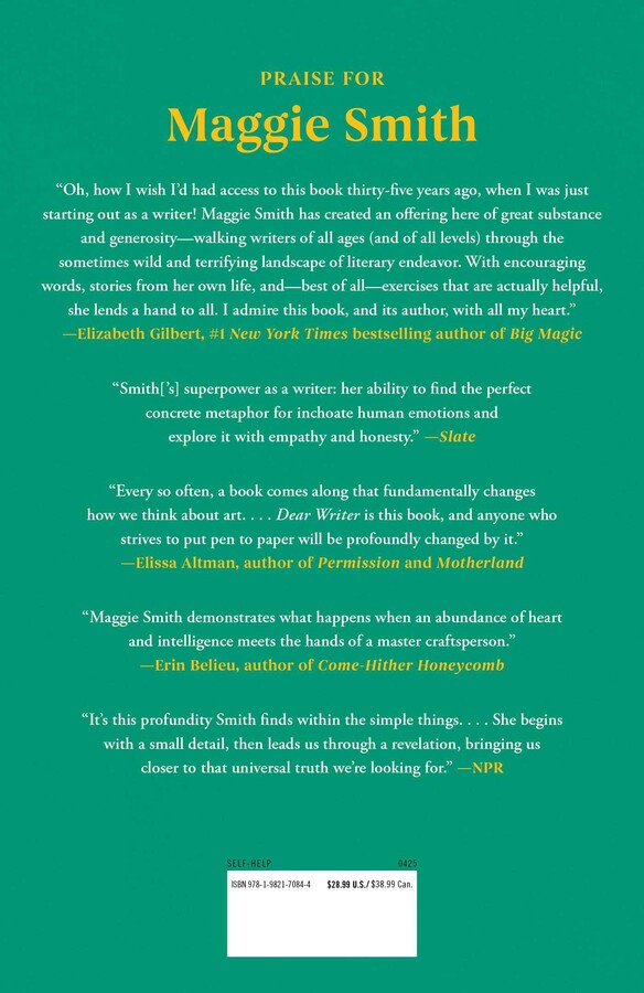 Dear Writer | Book by Maggie Smith | Official Publisher Page | Simon ...
