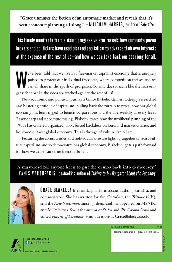 Vulture Capitalism | Book by Grace Blakeley | Official Publisher Page ...