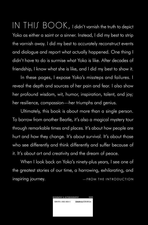 Yoko | Book by David Sheff | Official Publisher Page | Simon & Schuster