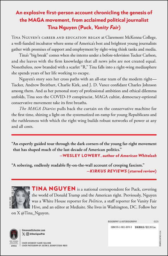 The MAGA Diaries | Book by Tina Nguyen | Official Publisher Page ...