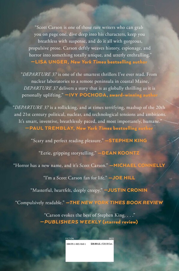 Departure 37 | Book by Scott Carson | Official Publisher Page | Simon ...