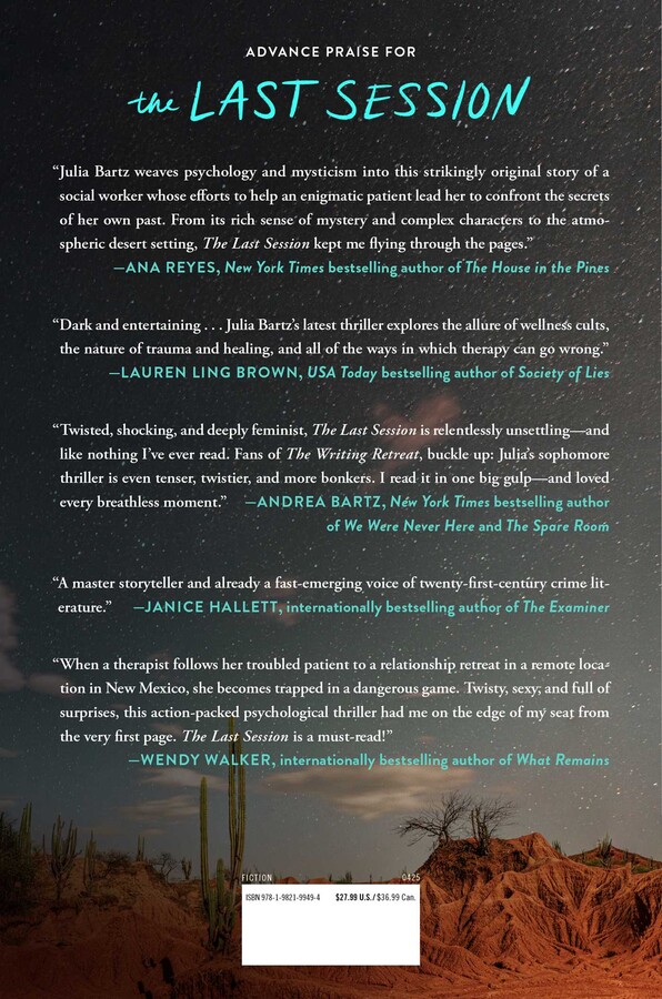 The Last Session | Book by Julia Bartz | Official Publisher Page ...