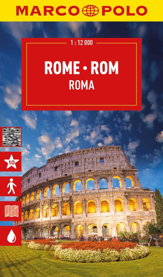 Rome Marco Polo City Map - Book Summary & Video | Official Publisher ...