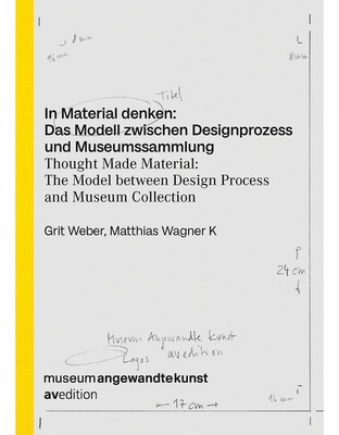 Thought Made Material | Book by Grit Weber, Matthias Wagner K ...