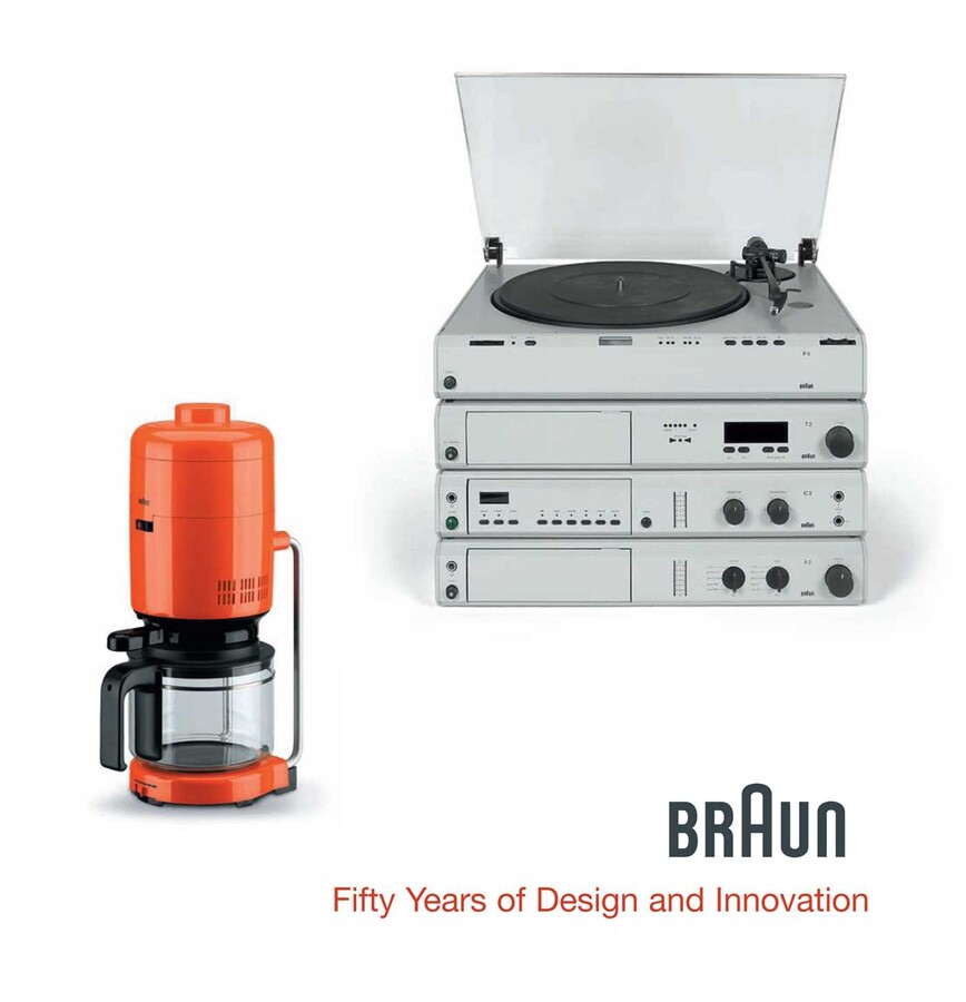 BRAUN--Fifty Years of Design and Innovation | Book by Bernd Polster ...