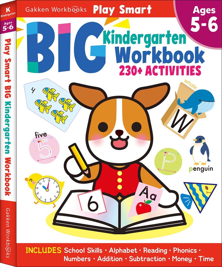 Play Smart Big Kindergarten Workbook | Book by Gakken early childhood ...