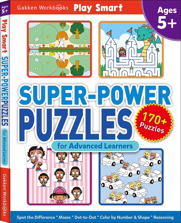 Play Smart Super-Power Puzzles for Advanced Learners | Book by Gakken ...