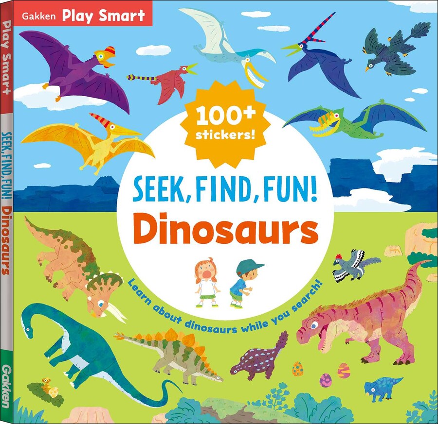 SEEK, FIND, FUN! Dinosaurs | Book by Gakken early childhood experts ...
