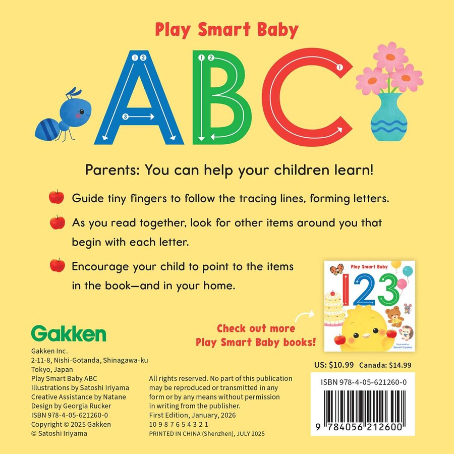 Play Smart Baby ABC | Book by Satoshi Iriyama | Official Publisher Page ...