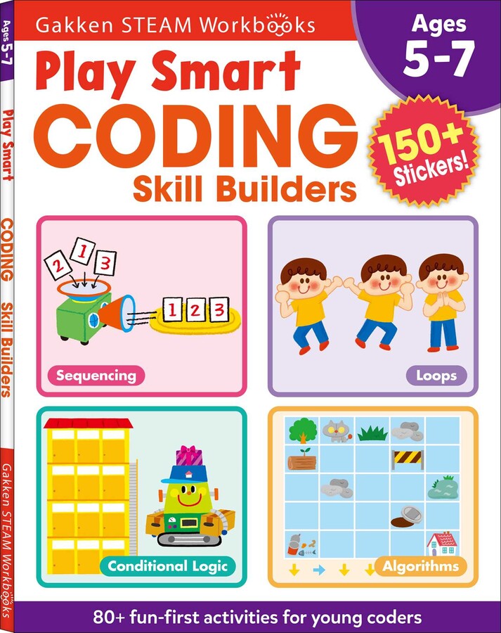 Play Smart Coding Skill Builders | Book by Gakken early childhood ...