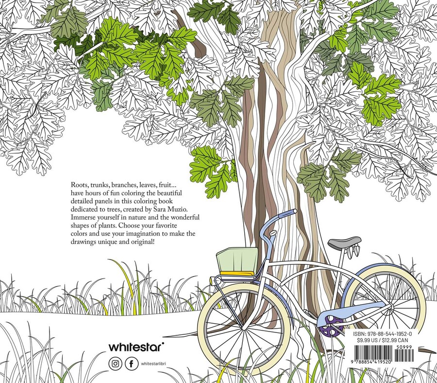 The Splendor of Trees Coloring Book | Book by Sara Muzio | Official ...