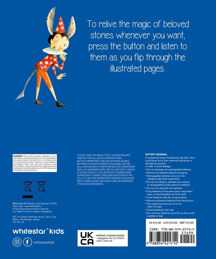 The Storyteller Pinocchio | Book by Francesca Rossi | Official ...