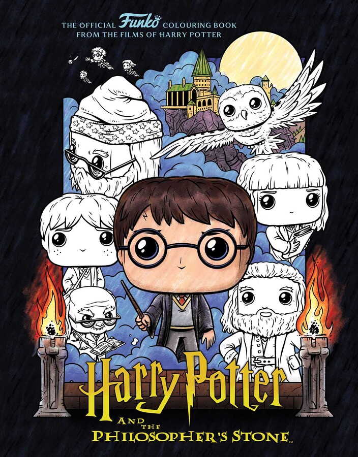 Funko Pop! Harry Potter Philosopher's Stone Colouring Book | Book by ...