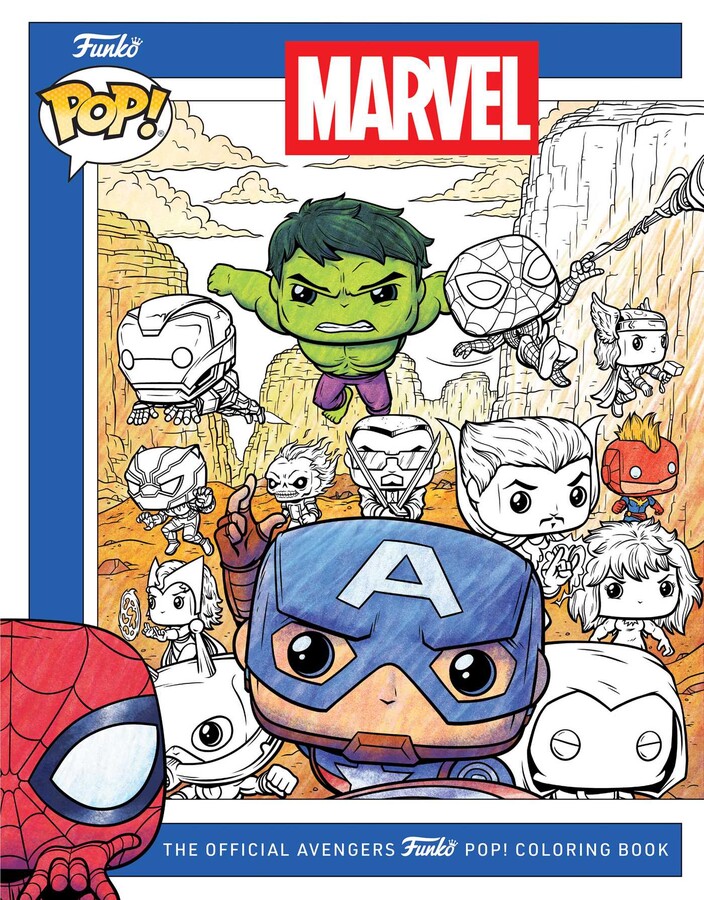 Marvel: The Official Avengers Funko POP! Coloring Book | Book by Austin ...