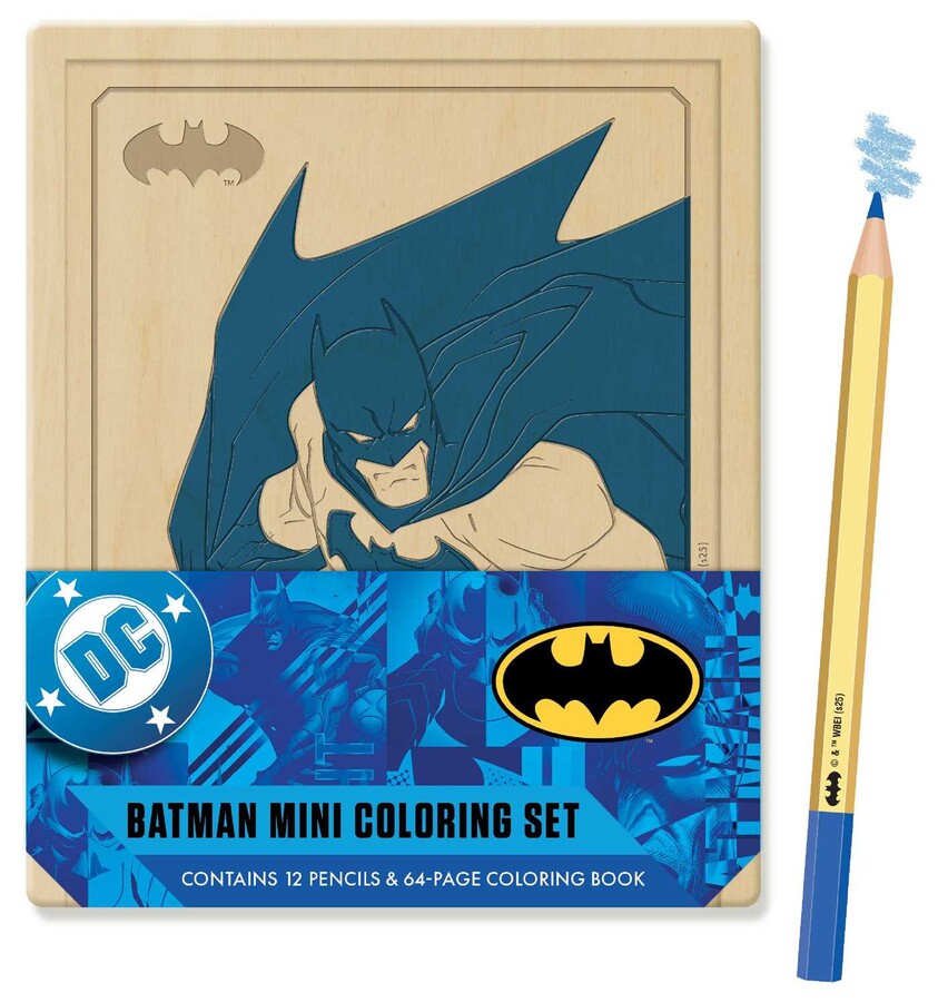 Batman Mini Coloring Set - Book Summary & Video | Official Publisher ...