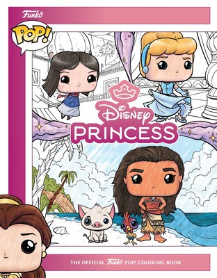 Disney Princess: The Official Funko POP! Coloring Book | Book by Austin ...