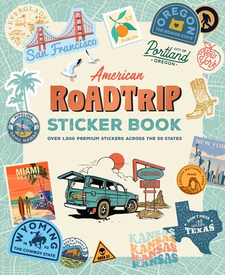American Road Trip Sticker Book | Book by Insight Editions | Official ...